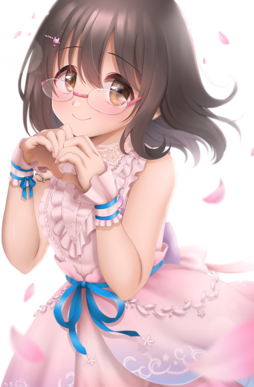 Safebooru - 1girl absurdres black hair blurry blurry foreground blush cherry blossoms cowboy ...