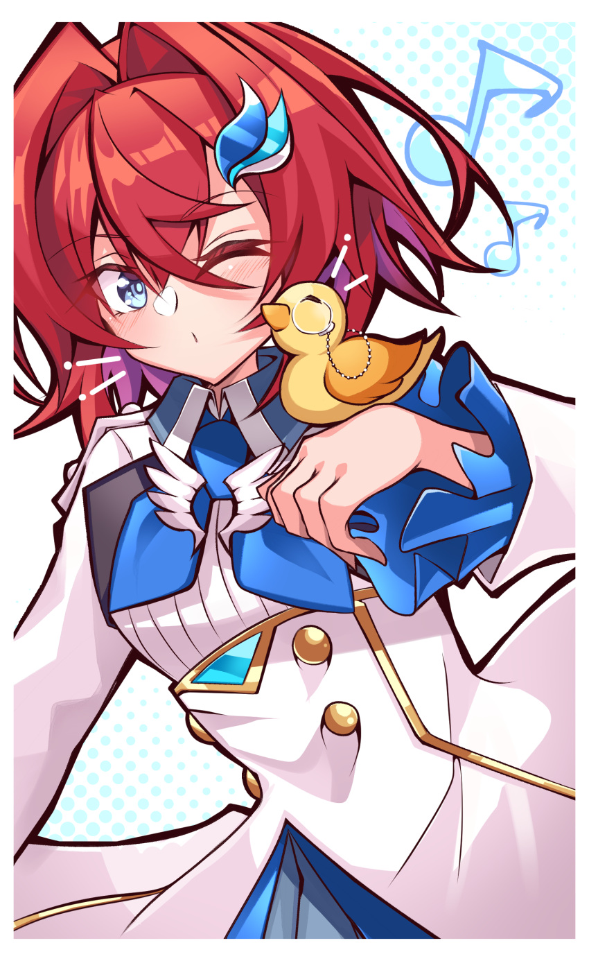 Safebooru - 1girl :o ^ ^ absurdres ange katrina bangs bird blue eyes blush closed eyes cosplay ...