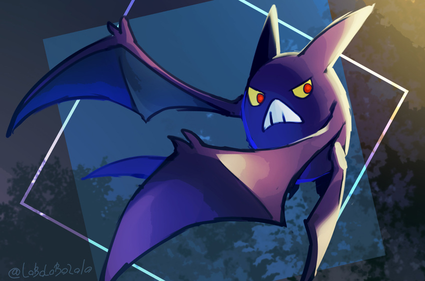 Safebooru - artist name colored sclera commentary request crobat flying ...