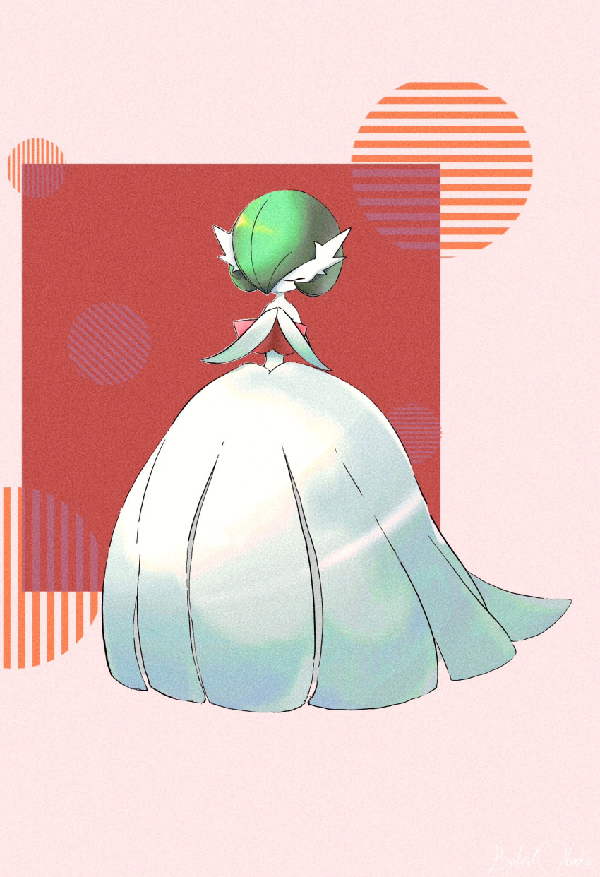 Safebooru - bob cut closed eyes dress elbow gloves gardevoir gloves ...
