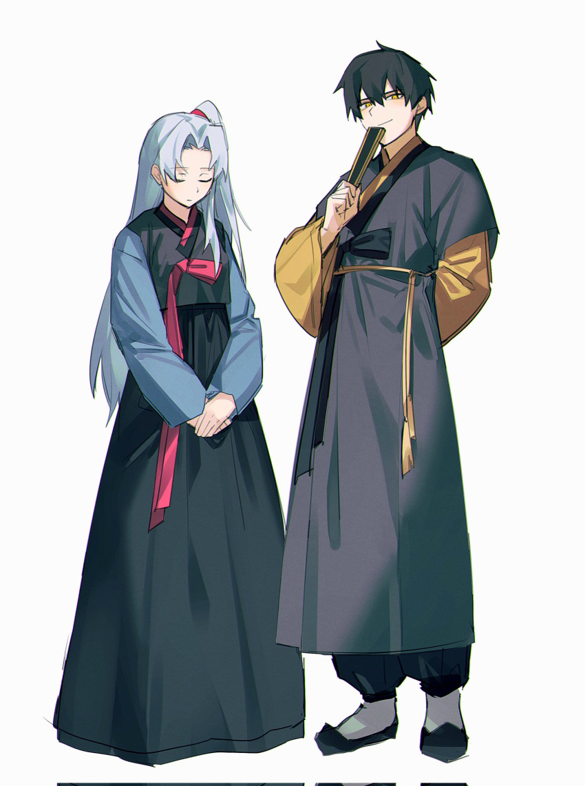 Safebooru - 0back022 lim 1boy 1girl angela (project moon) ayin (project ...