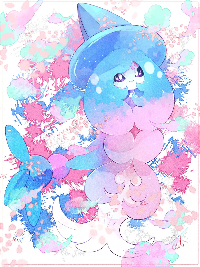 Safebooru - blue hair blue skin colored sclera colored skin hat ...