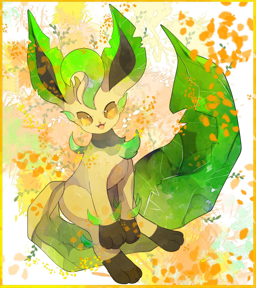 Safebooru - alternate color animal hands border brown eyes colored ...