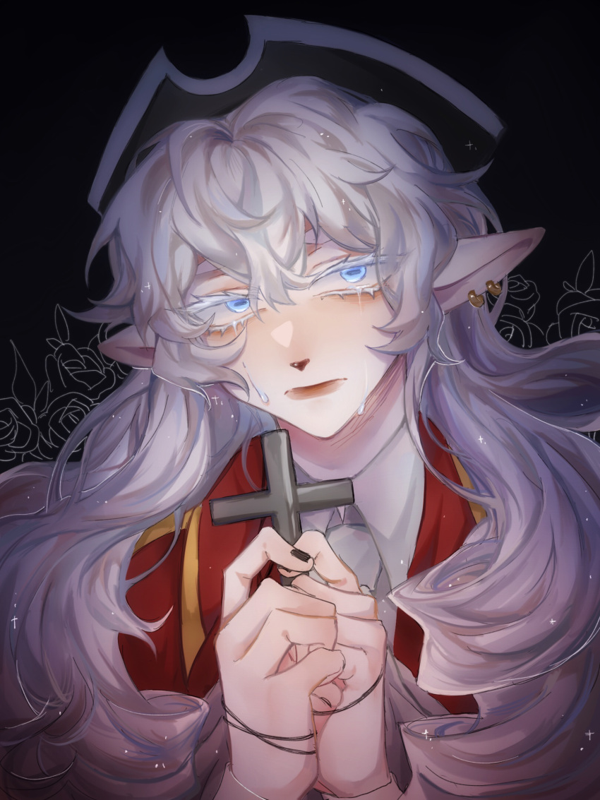 Safebooru - 1girl animal ears animal nose baozaolaoge341 black ...