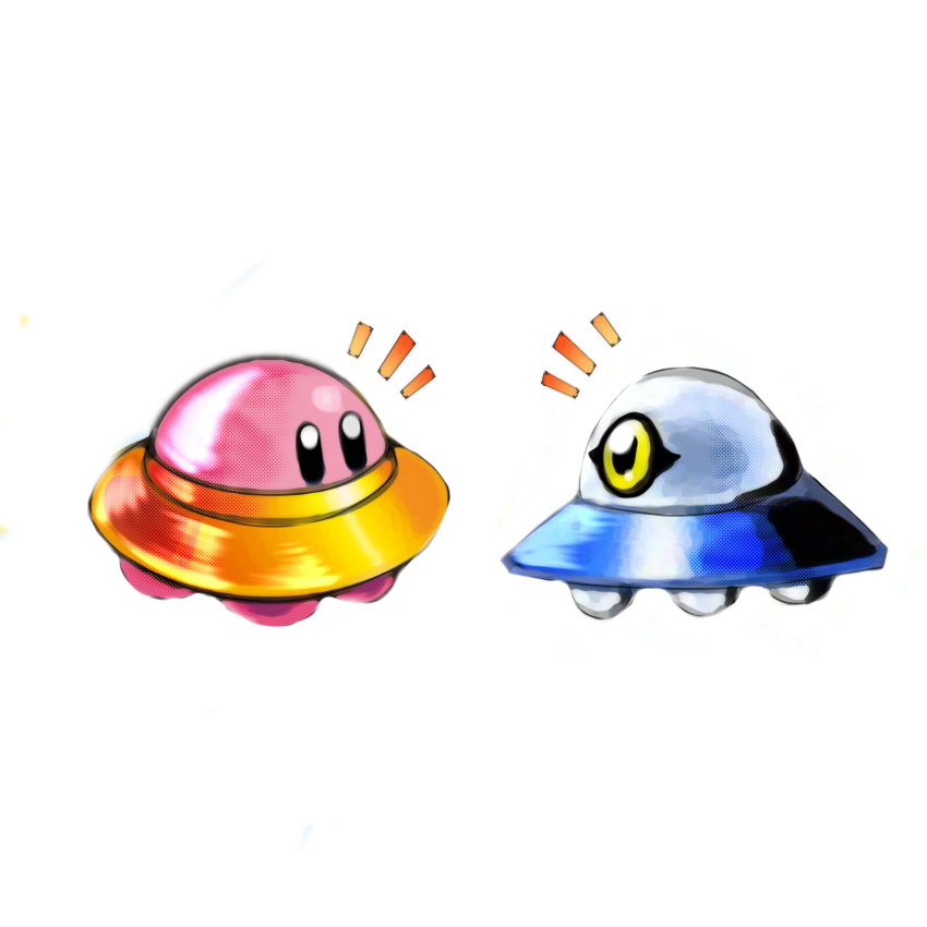 Safebooru - chibi crossover digimon full body highres hudie jun kirby ...