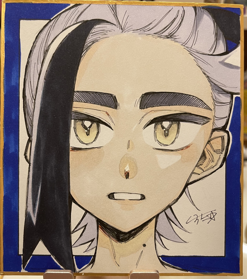 Safebooru - 1boy absurdres black hair clenched teeth commentary request ...