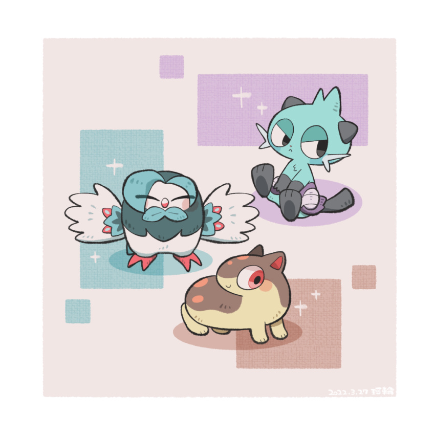 Safebooru - alternate color black eyes border closed mouth dartrix ...