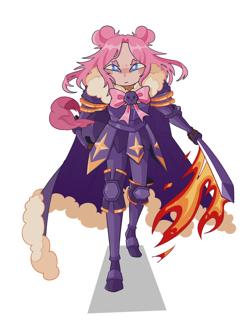 Safebooru - 1girl alternate costume armor blue eyes bow bowtie bright ...