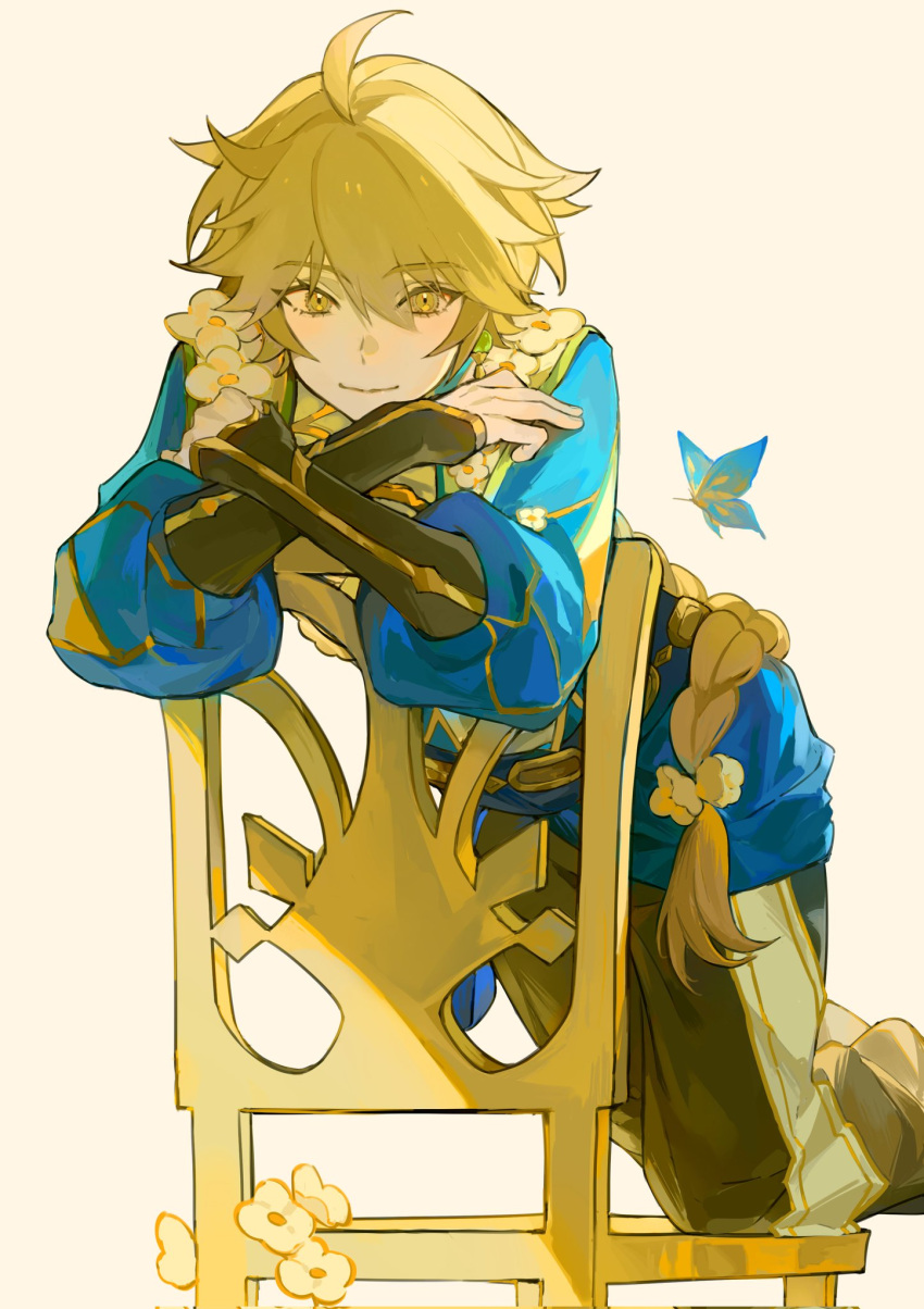 Safebooru - 1boy aether (genshin impact) aether (knight of flowers ...