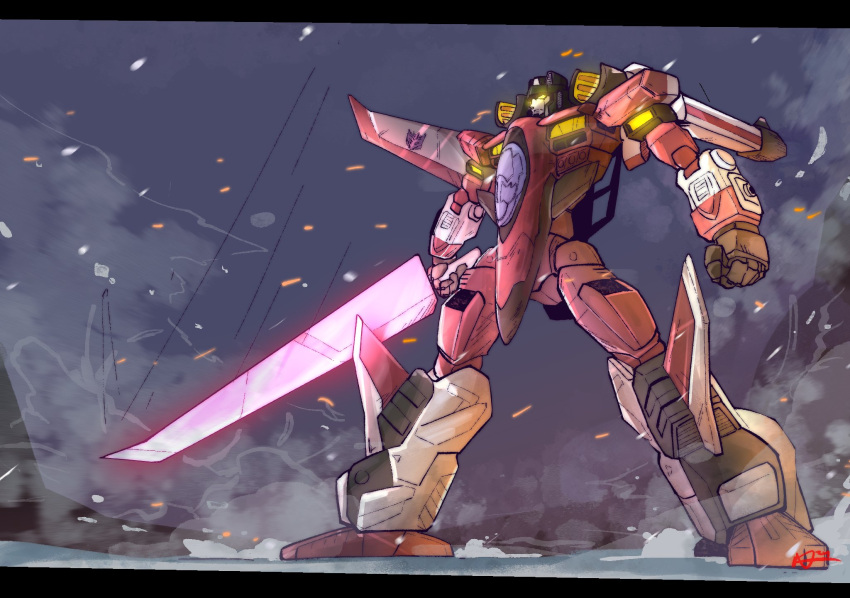 Safebooru - airplane wing alexodium decepticon energy sword glowing ...