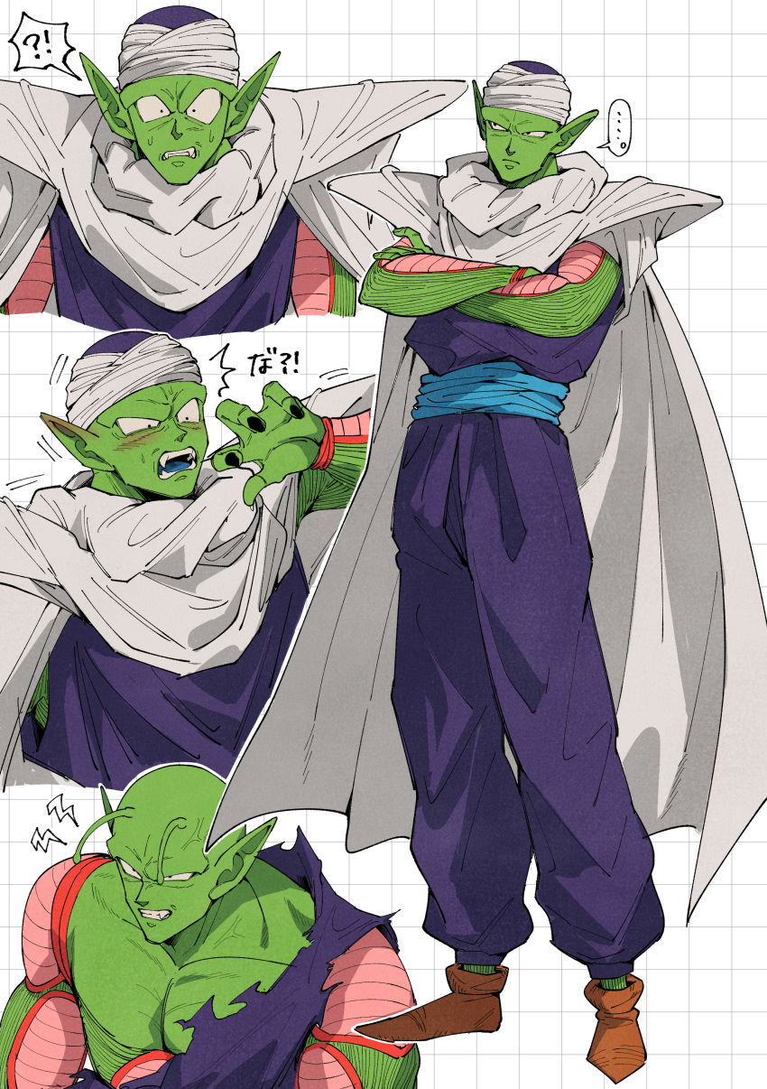 Safebooru - !? ... 1boy ^^^ absurdres anger vein angry antennae black ...