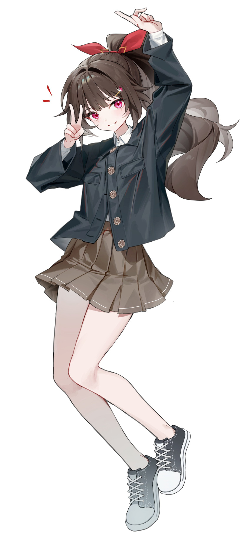 Safebooru 1girl Absurdres Alternate Costume Alternate Hairstyle Arm