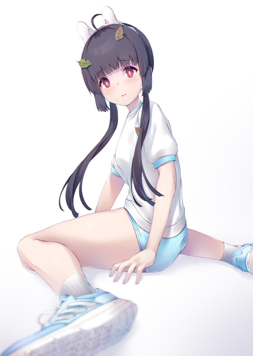 Safebooru - 1girl absurdres ahoge alternate costume alternate hairstyle animal ear headband ...