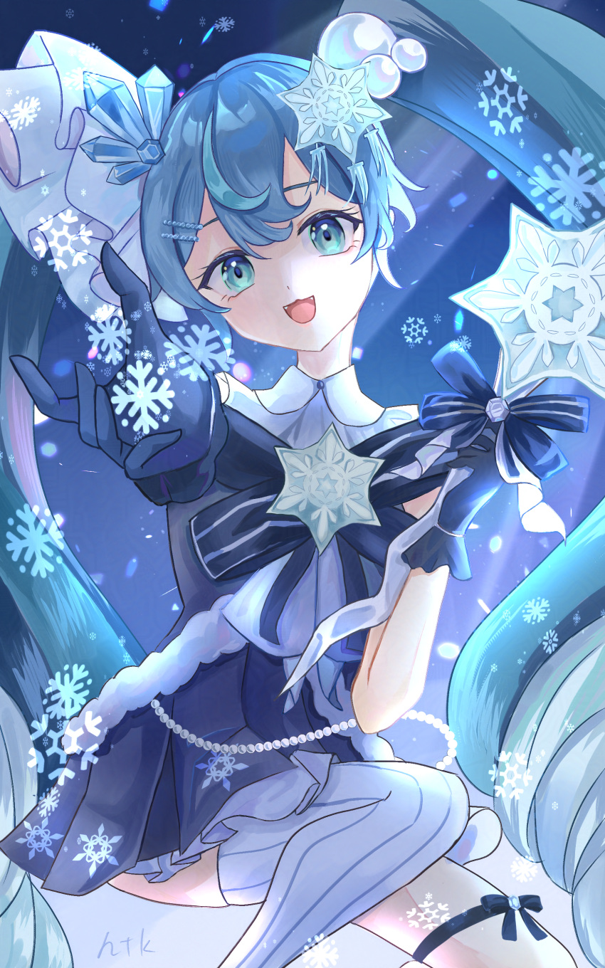 Safebooru - absurdres hatsune miku highres hitaki snow vocaloid winter yuki miku yuki miku (2025 ...