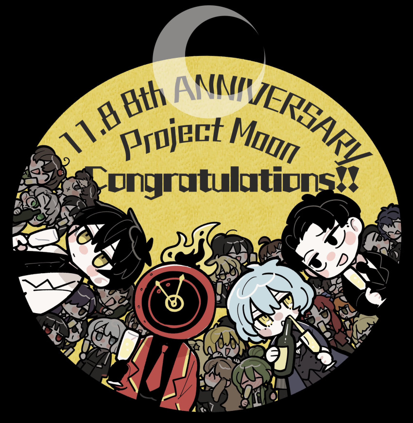 Safebooru - 1other 6+boys 6+girls angela (project moon) anniversary ayin (project moon) benjamin ...