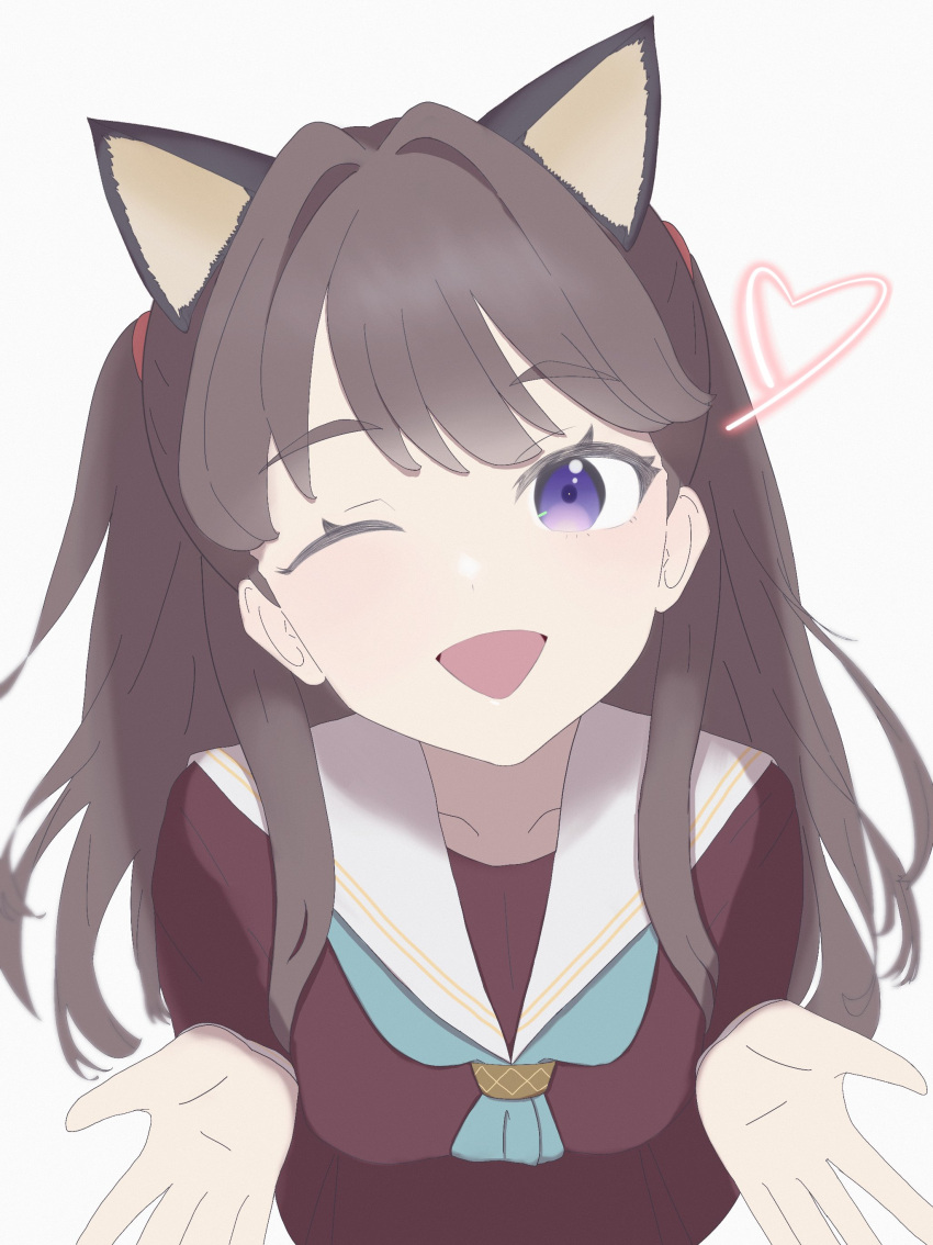 Safebooru - 1girl ;d absurdres animal ear hairband animal ears aqua ...