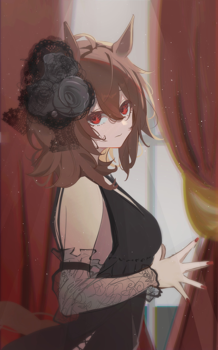 Safebooru - 1girl absurdres agnes tachyon (umamusume) ahoge alternate costume animal ears bare ...