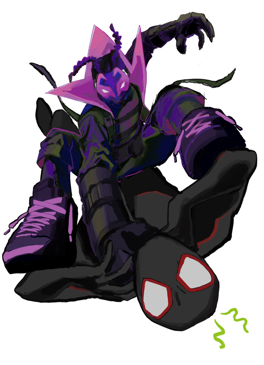 Safebooru - 2boys braid claws commentary request cornrows dual persona ...