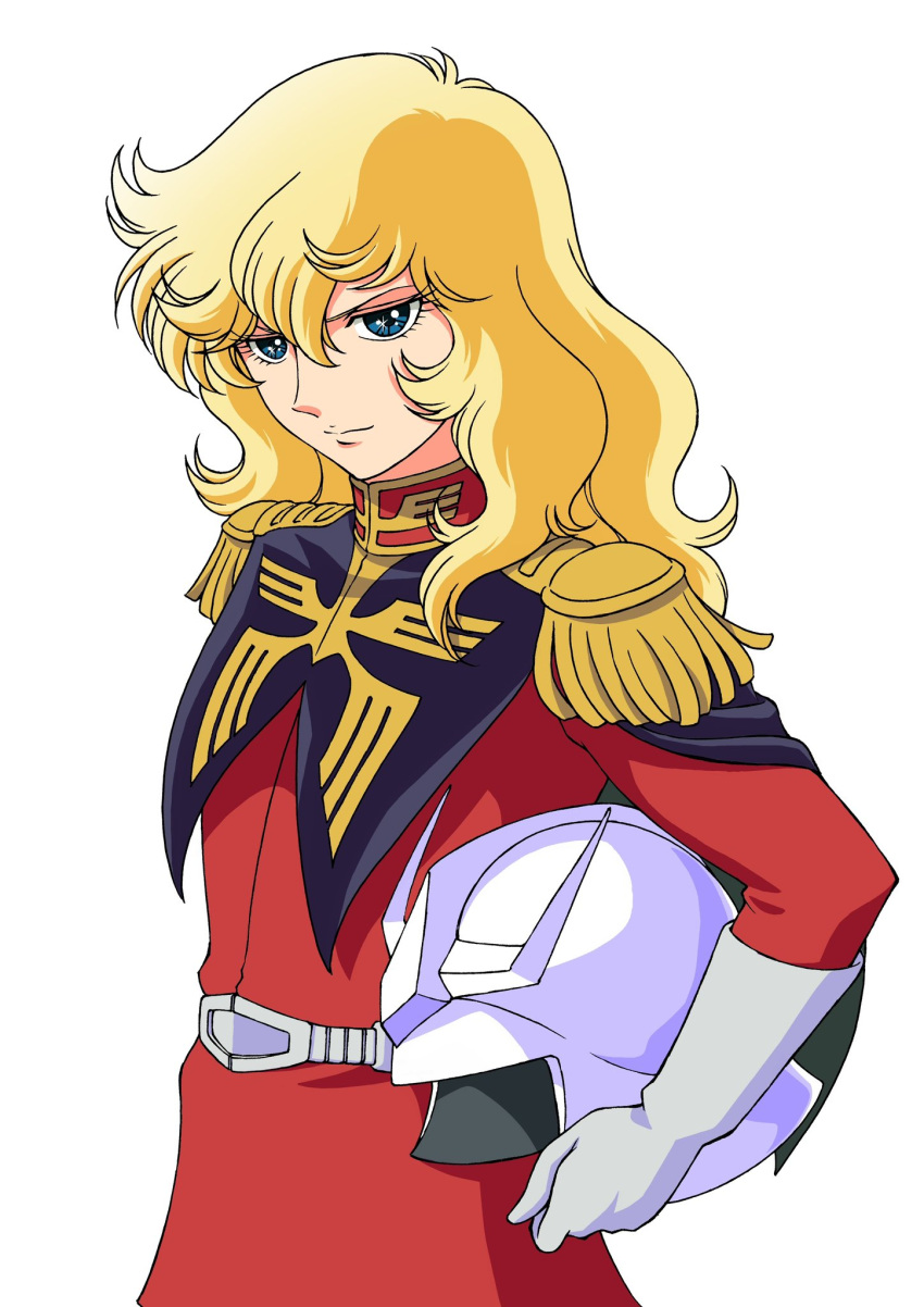 Safebooru - 1girl blonde hair blue eyes char aznable char aznable ...