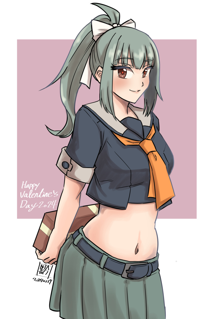 Safebooru 1girl Black Shirt Blunt Bangs Bow Brown Eyes Commentary 7524