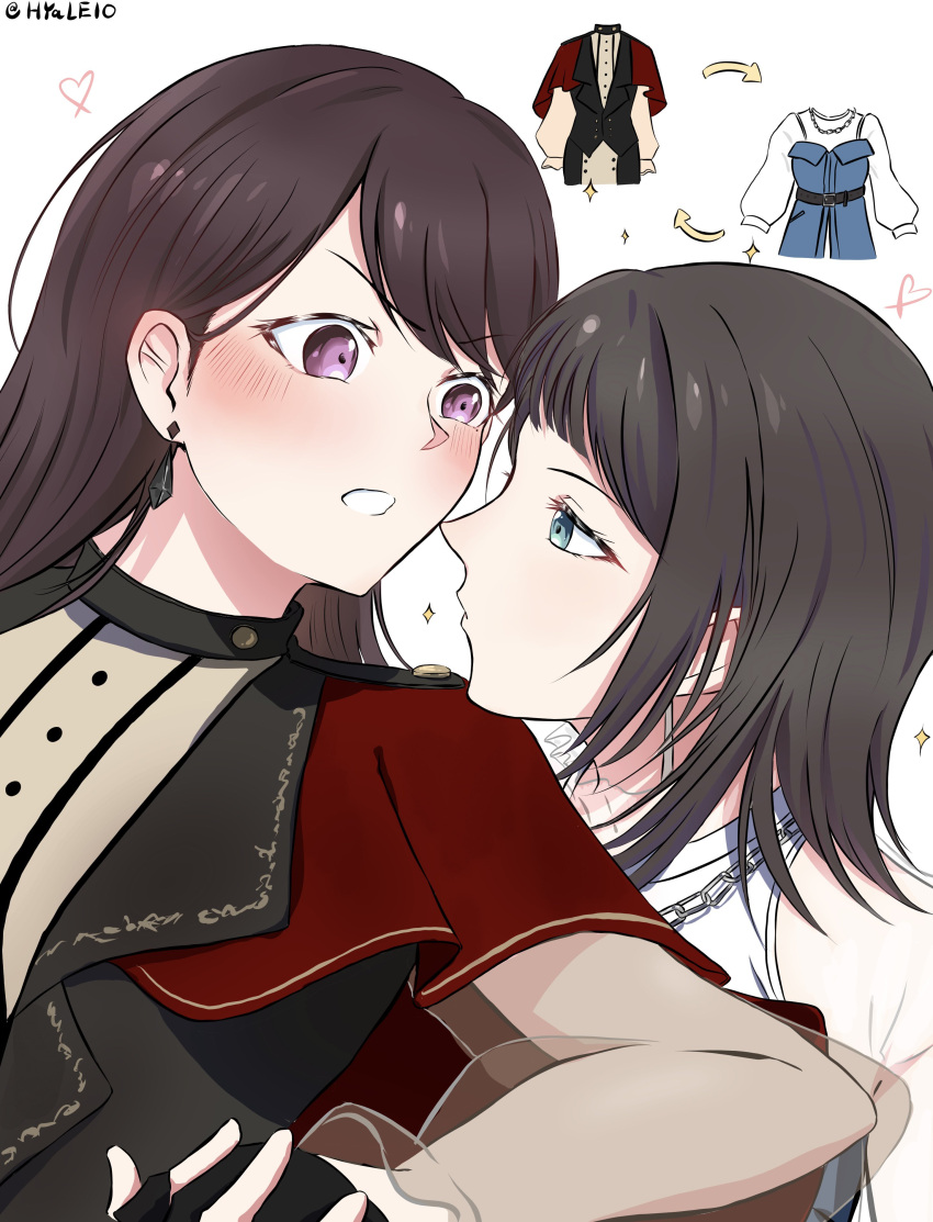 Safebooru - 2girls absurdres animal ears bang dream! bang dream! it's mygo!!!!! black hair blue ...