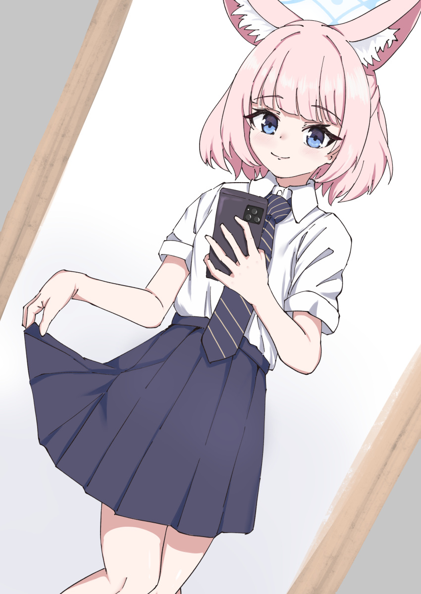 Safebooru - 1girl absurdres animal ear fluff animal ears blue archive blue eyes blue necktie ...