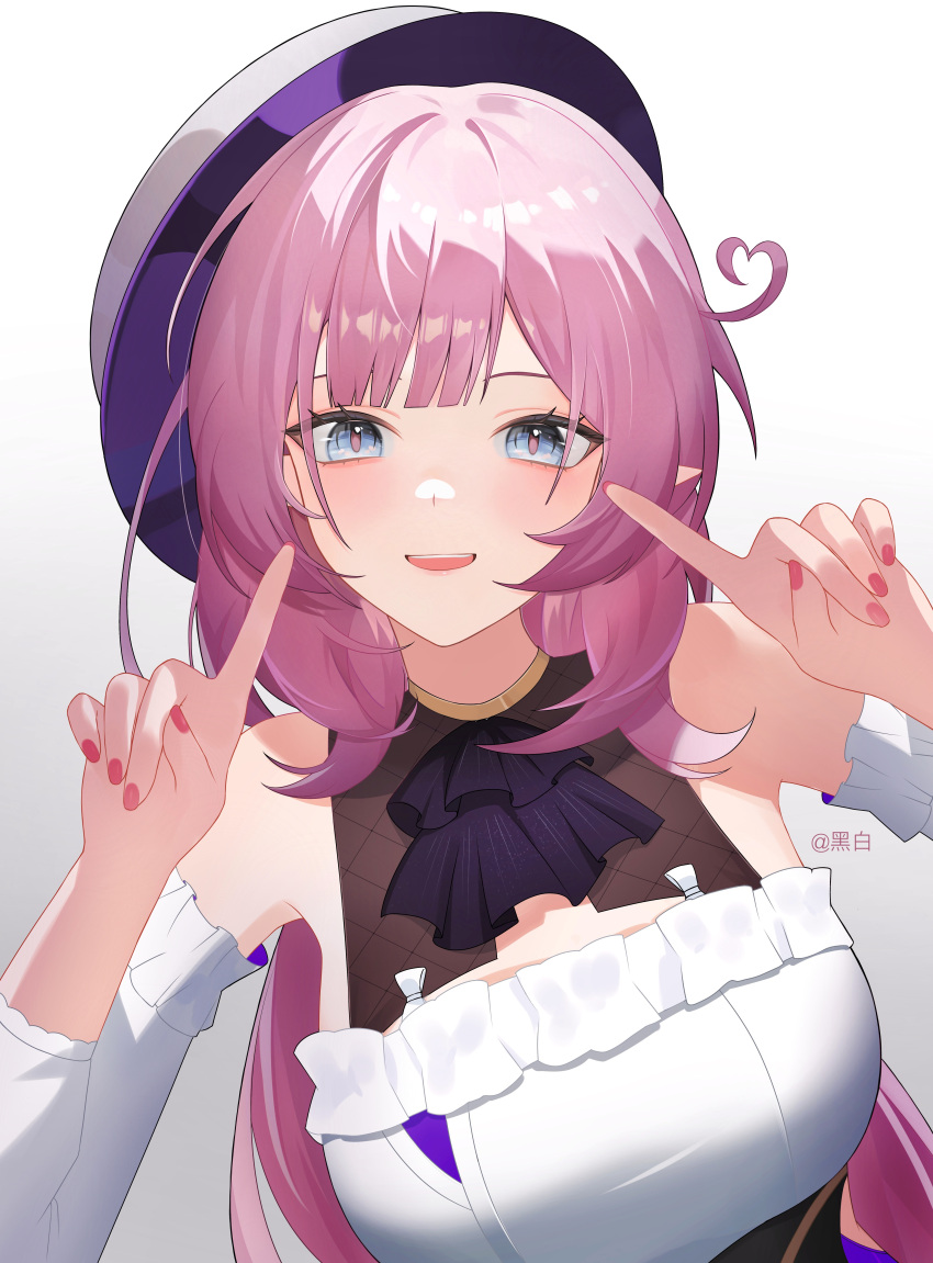 Safebooru - 1girl absurdres alternate costume blue eyes breasts chinese commentary commentary ...