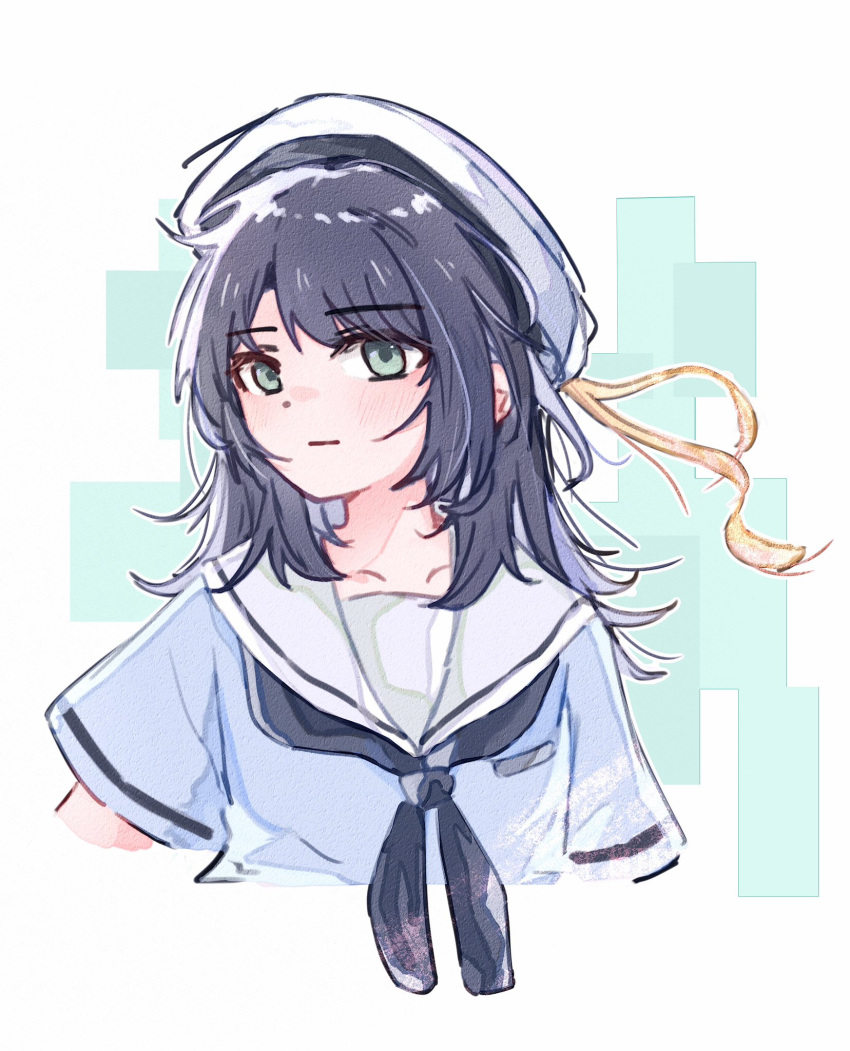 Safebooru - 1girl bang dream! bang dream! it's mygo!!!!! beret black hair blue eyes blue ...