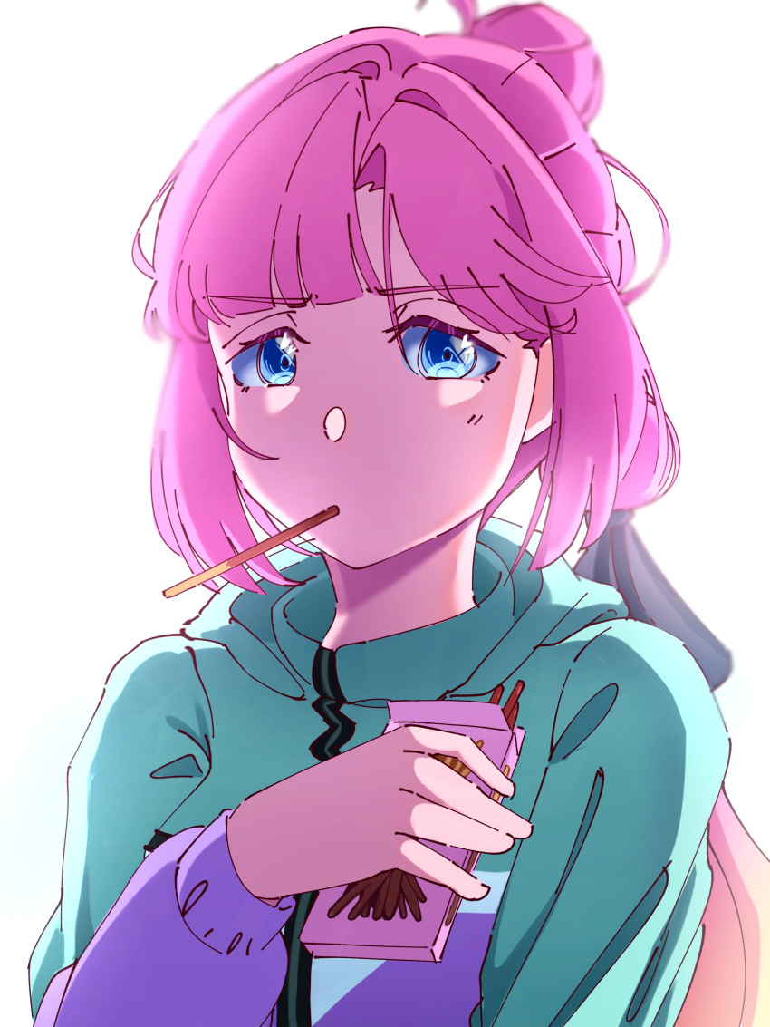 Safebooru - 1girl absurdres ahoge anyoji hime anyoji hime (winter training wear) aqua jacket ...