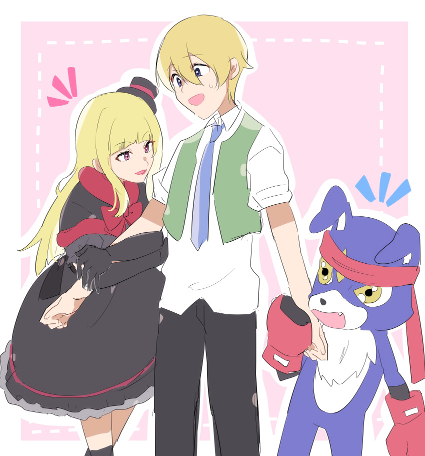 Safebooru - 1boy 1girl absurdres blonde hair digimon digimon savers ...