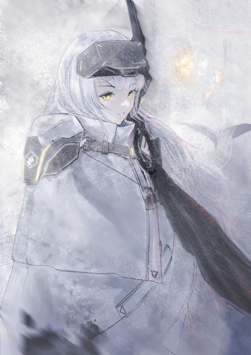 Safebooru - 1girl absurdres armor cloak english commentary expressionless goddess of victory ...