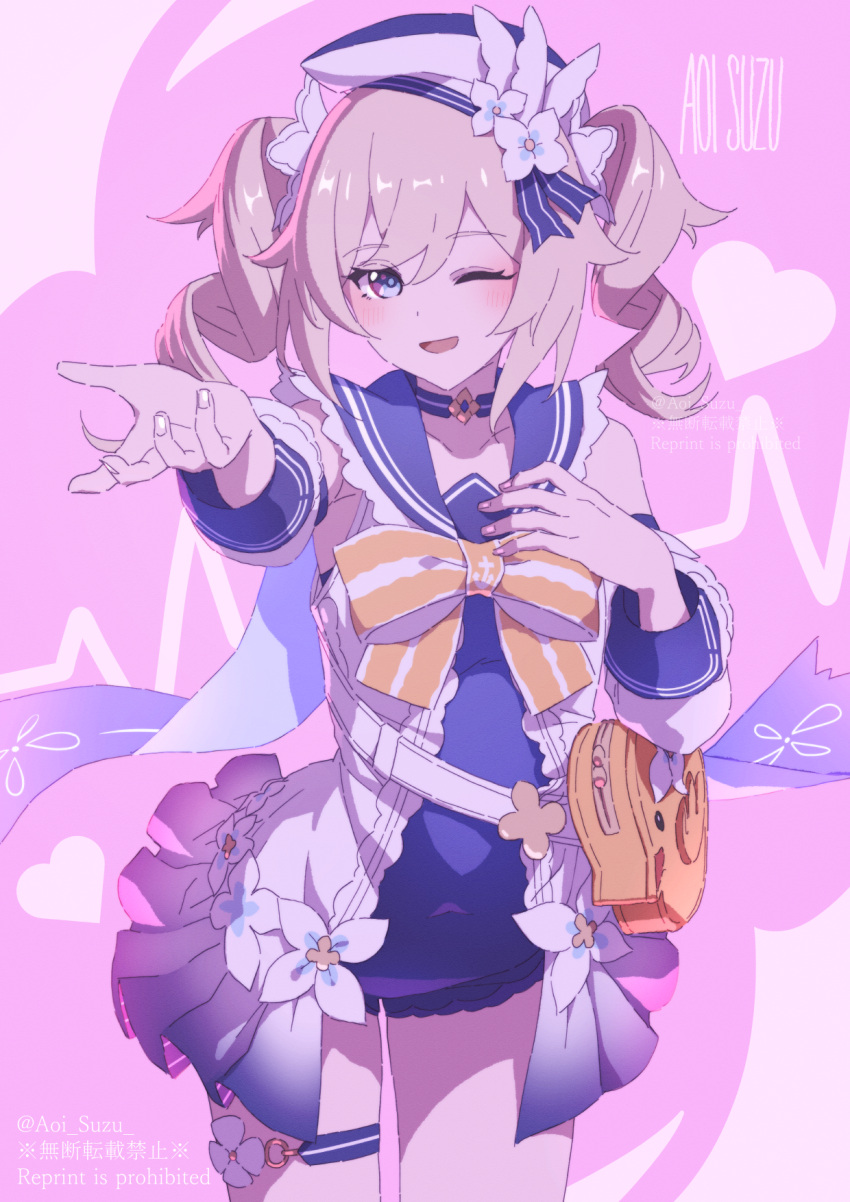 Safebooru - 1girl aoi suzu artist name bangs barbara pegg blonde hair blue eyes blush breasts ...