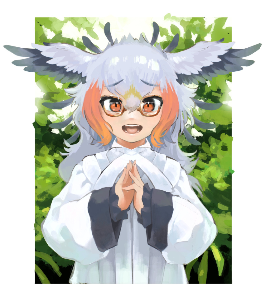 Safebooru - 1girl bird girl bird wings black hair eyebrows visible ...