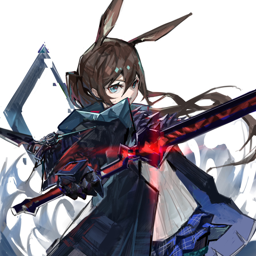 Safebooru - 1girl absurdres amiya (arknights) amiya (guard) (arknights) animal ears arknights ...