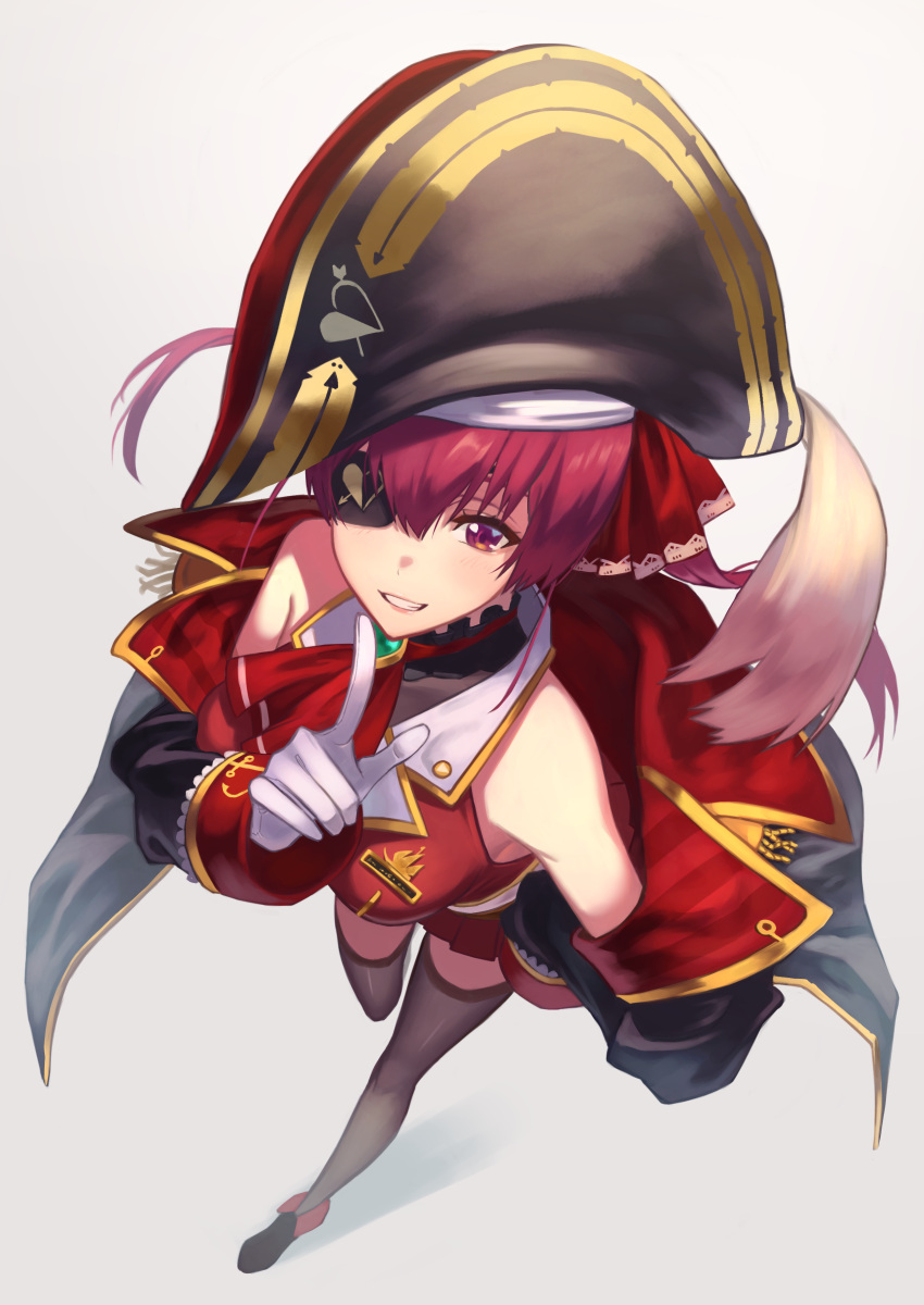 Safebooru - 1girl absurdres arrow through heart ascot bicorne black coat black footwear black ...