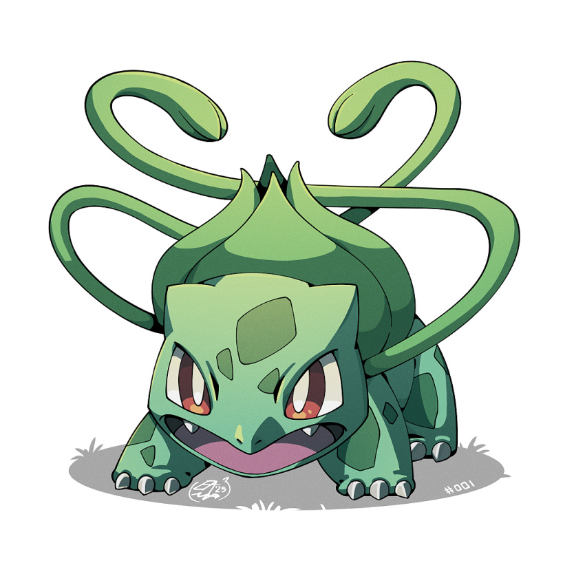 Safebooru - bright pupils brown eyes bulbasaur clip studio paint ...