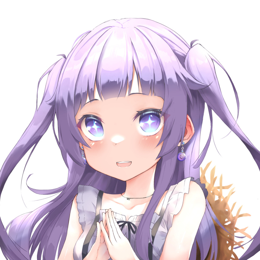 Safebooru - 1girl bangs bare shoulders blunt bangs blus cosplay ...