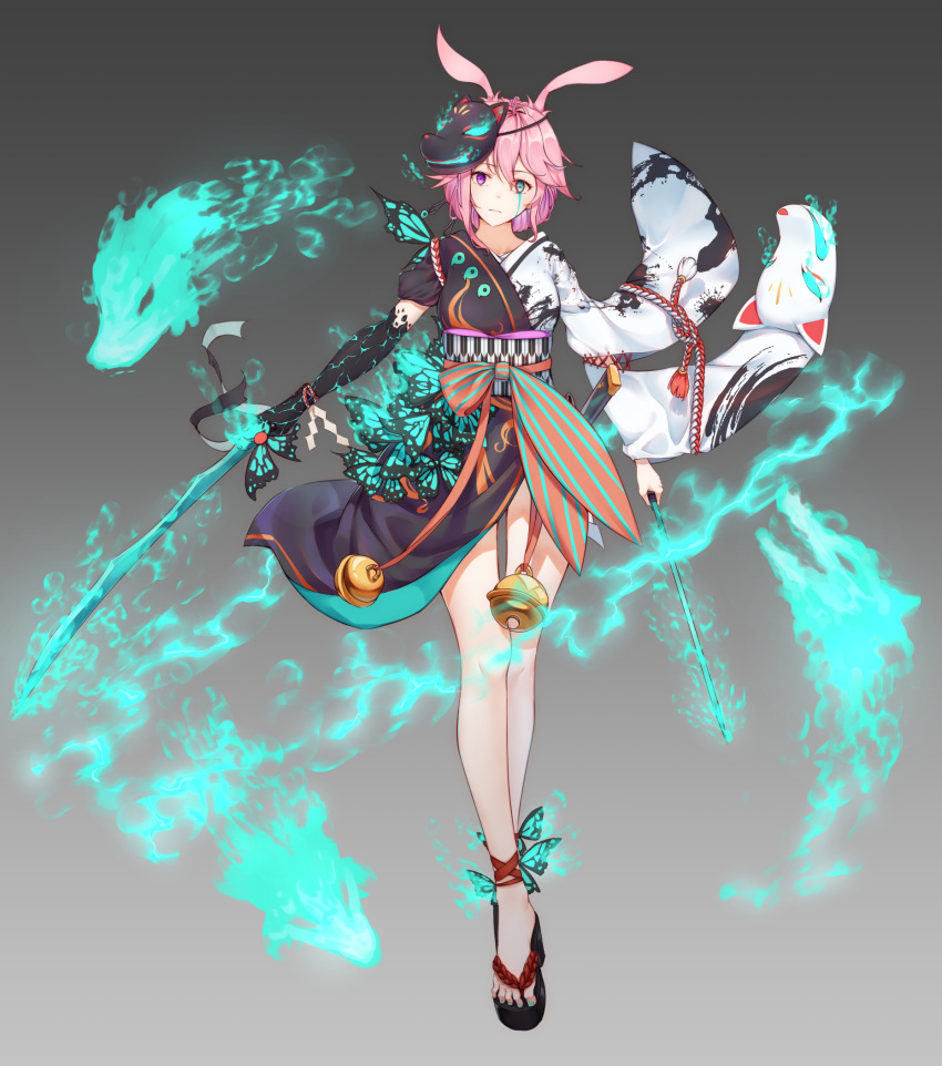 Safebooru - 1girl alternate costume animal ears asymmetrical sleeves ...
