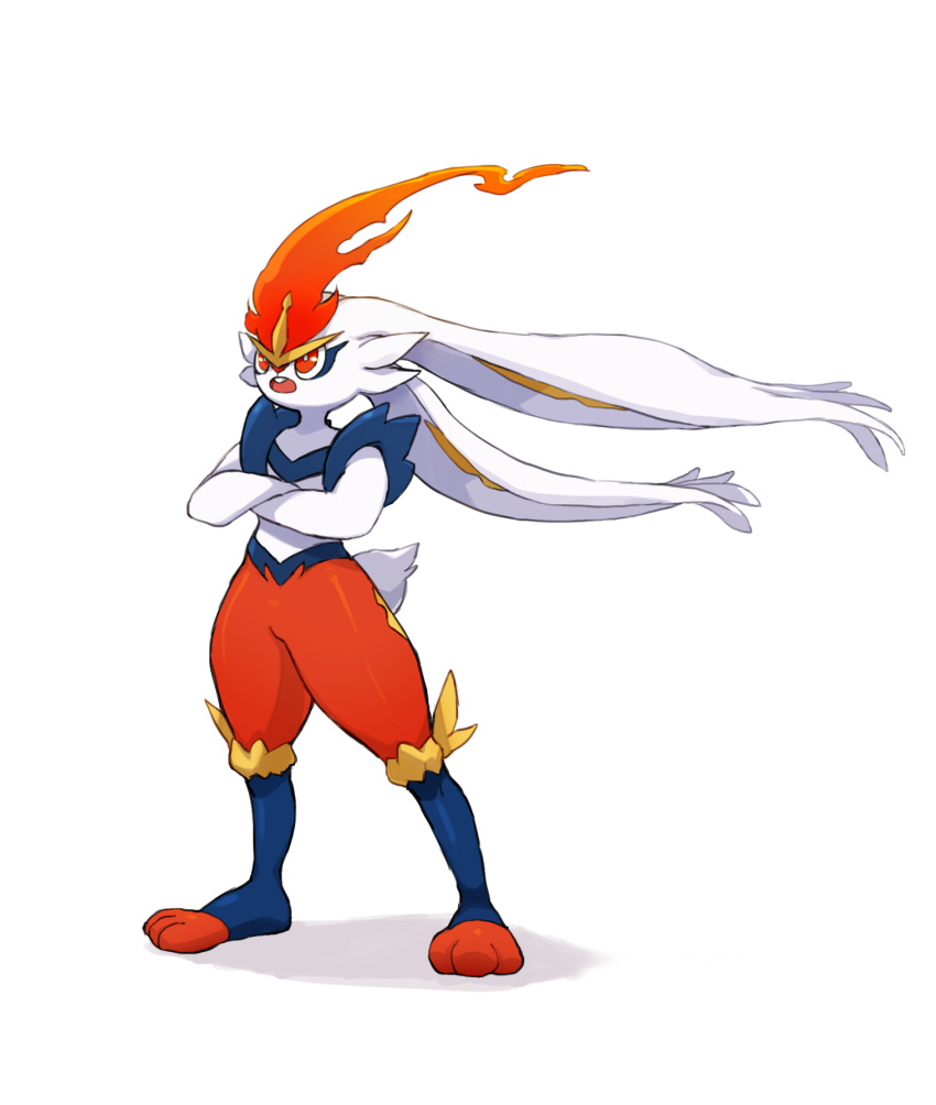 Safebooru - bright pupils cinderace cleanerjay commentary request ...