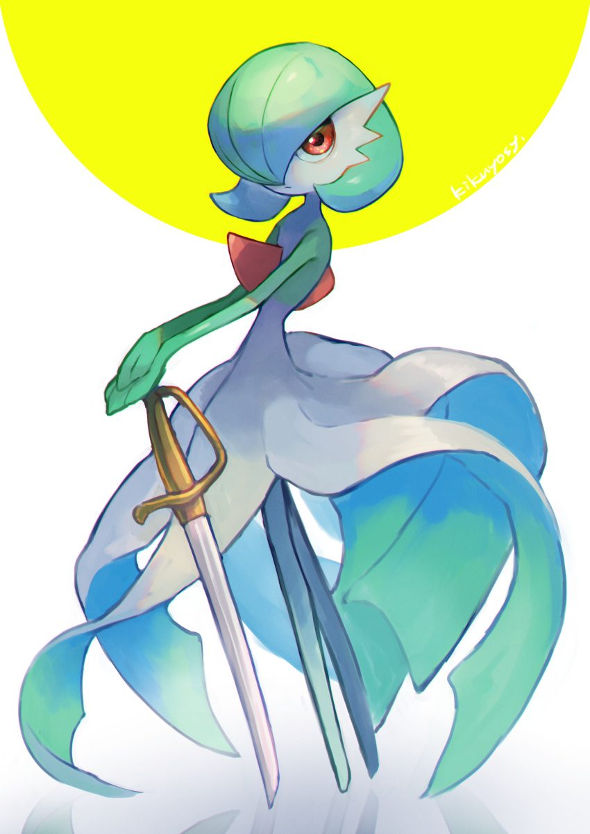 Safebooru - closed mouth colored skin commentary request gardevoir gen ...