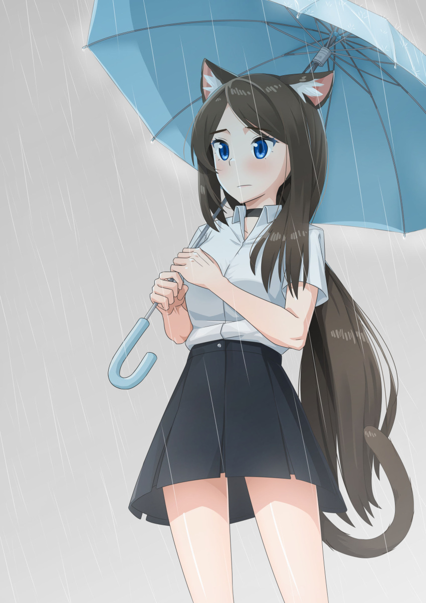 Safebooru - 1girl absurdres aina (mao lian) animal ear fluff animal ...