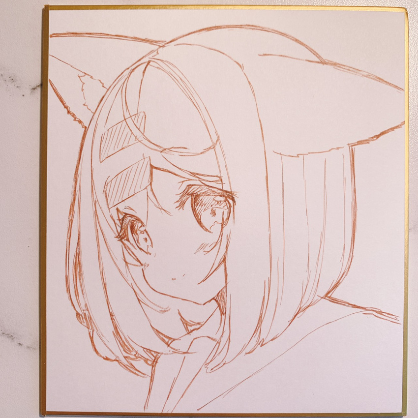 Safebooru - 1girl animal ear fluff animal ears bangs blush closed mouth commentary request ...