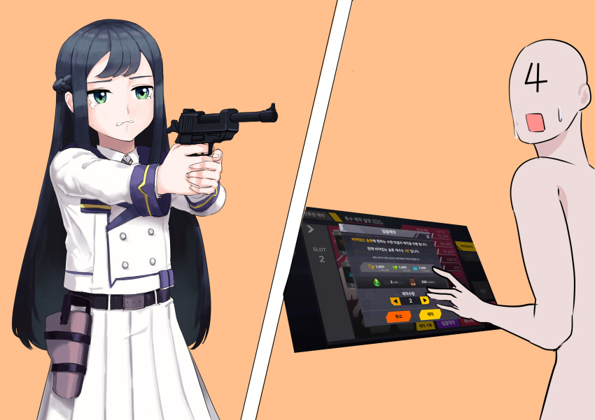 Safebooru - 1boy 1girl absurdres andvari (last origin) braid commander ...