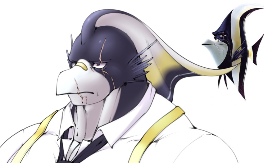 Safebooru - 1boy black eyes black neckwear finding nemo furry gill ...