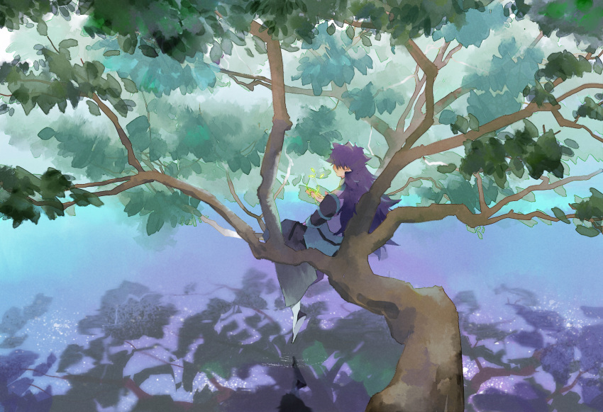 Safebooru - 1boy branch facing away fengxi (the legend of luoxiaohei ...