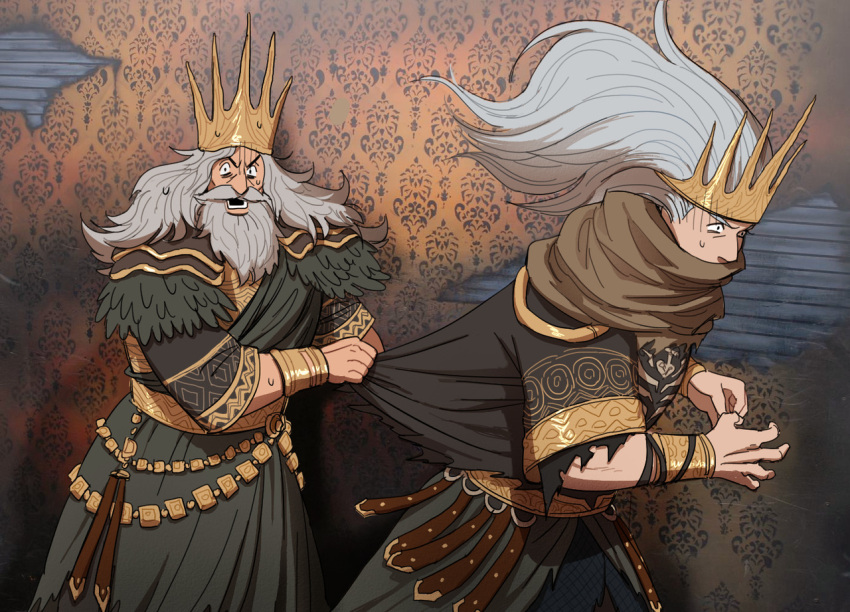 Safebooru - beard cape crown dark souls (series) dark souls i dark ...