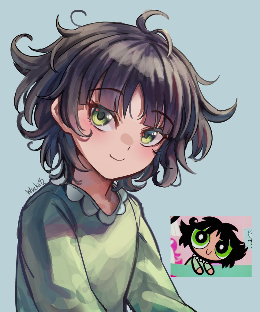 Safebooru - 1girl black hair blush buttercup (ppg) buttercup redraw ...