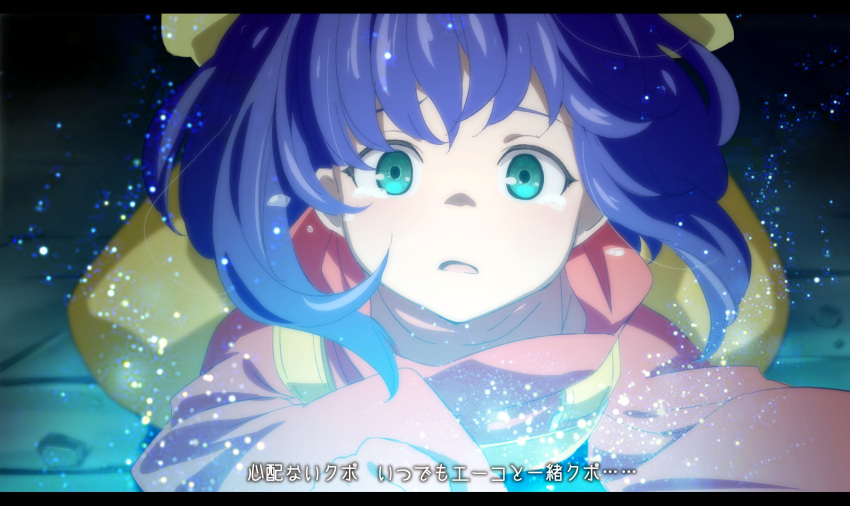 Safebooru - 1girl anime coloring aqua eyes blue hair commentary request ...