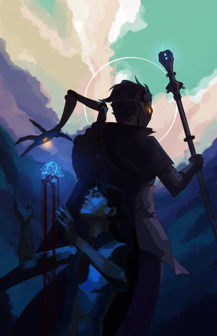 Safebooru - 1boy absurdres arcane: league of legends back-to-back ball ...