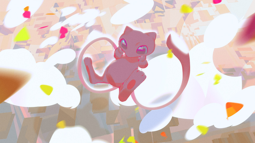 Safebooru - above clouds clouds commentary day floating from above full ...